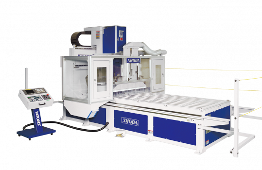 Máy NC Router 5 Trục Đồng Thời Kiểu Cần Trục NCN1300U: Gia Công Chi ...